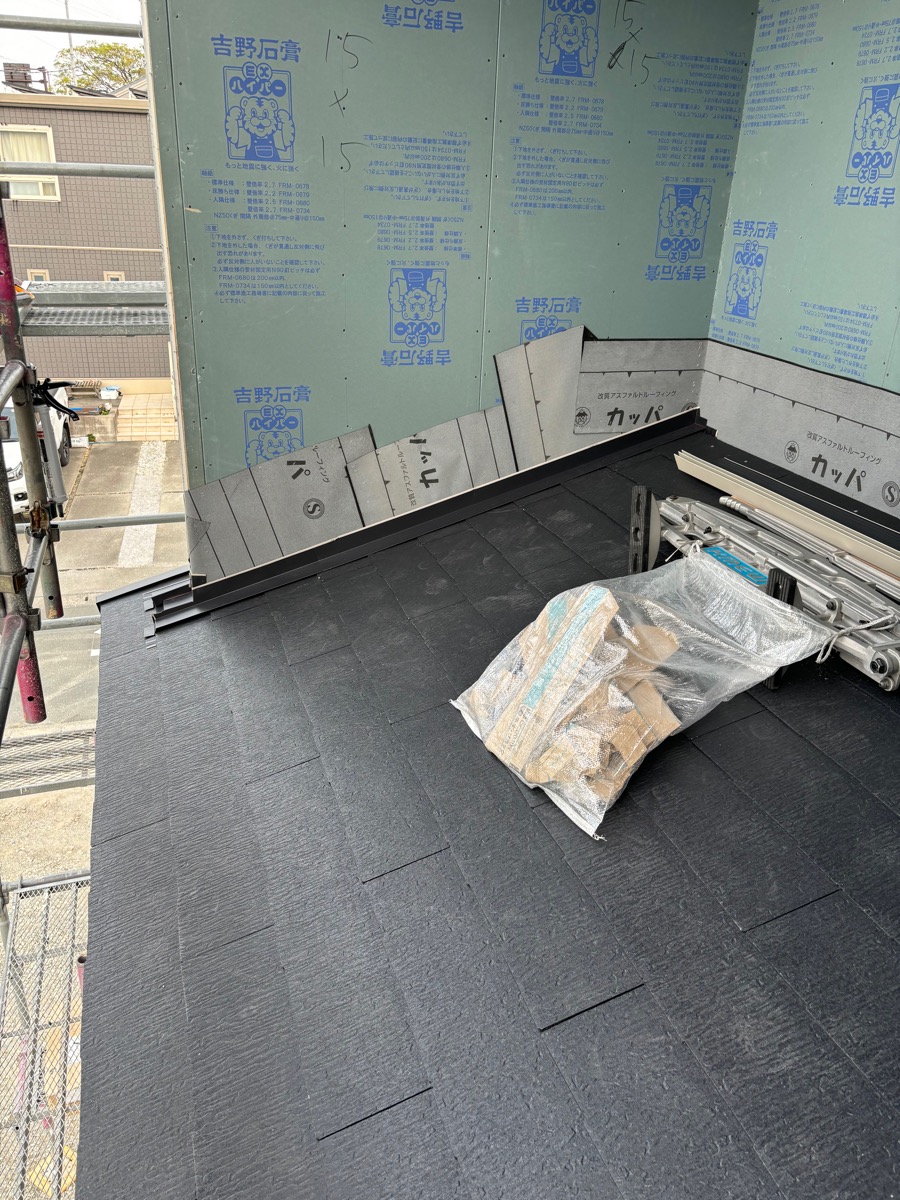 屋根工事出来ます。 | 木造建築なら心建設株式会社