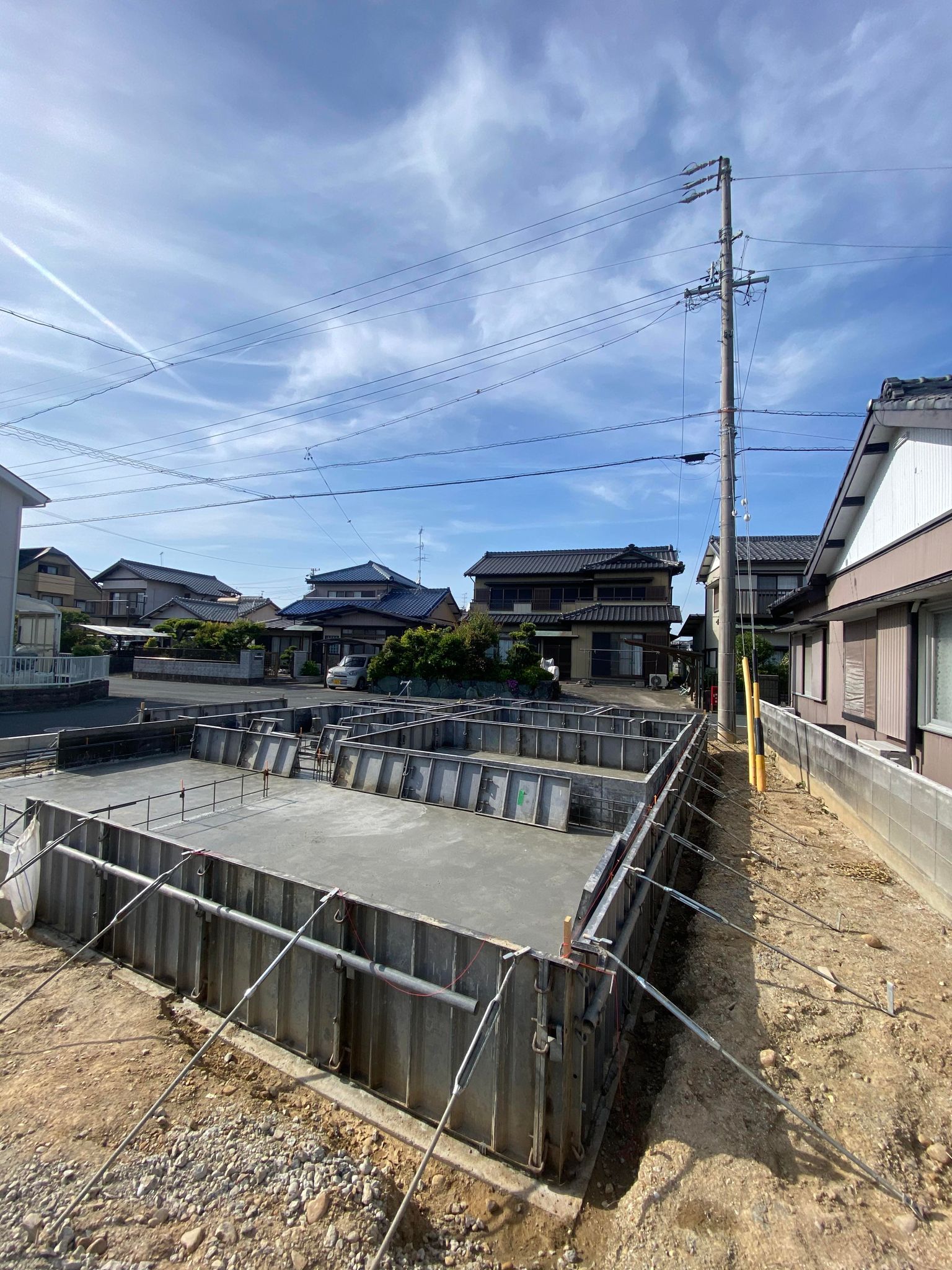 基礎工事 浜松営業所 | 木造建築なら心建設株式会社